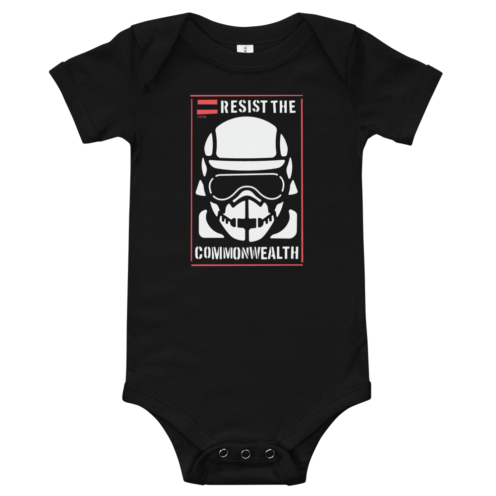 The Walking Dead Resist the Commonwealth Baby Bodysuit