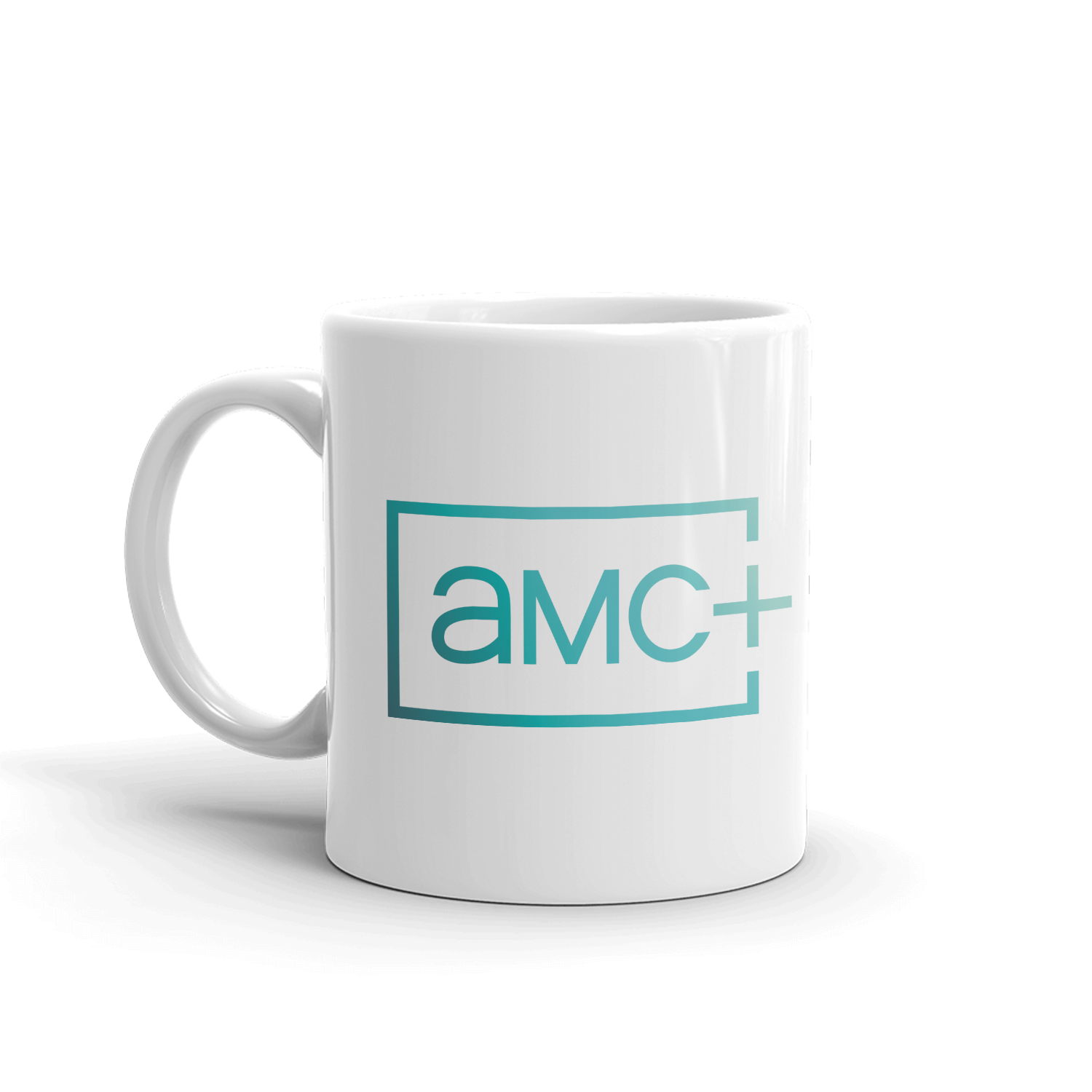 AMC+ Logo White Mug