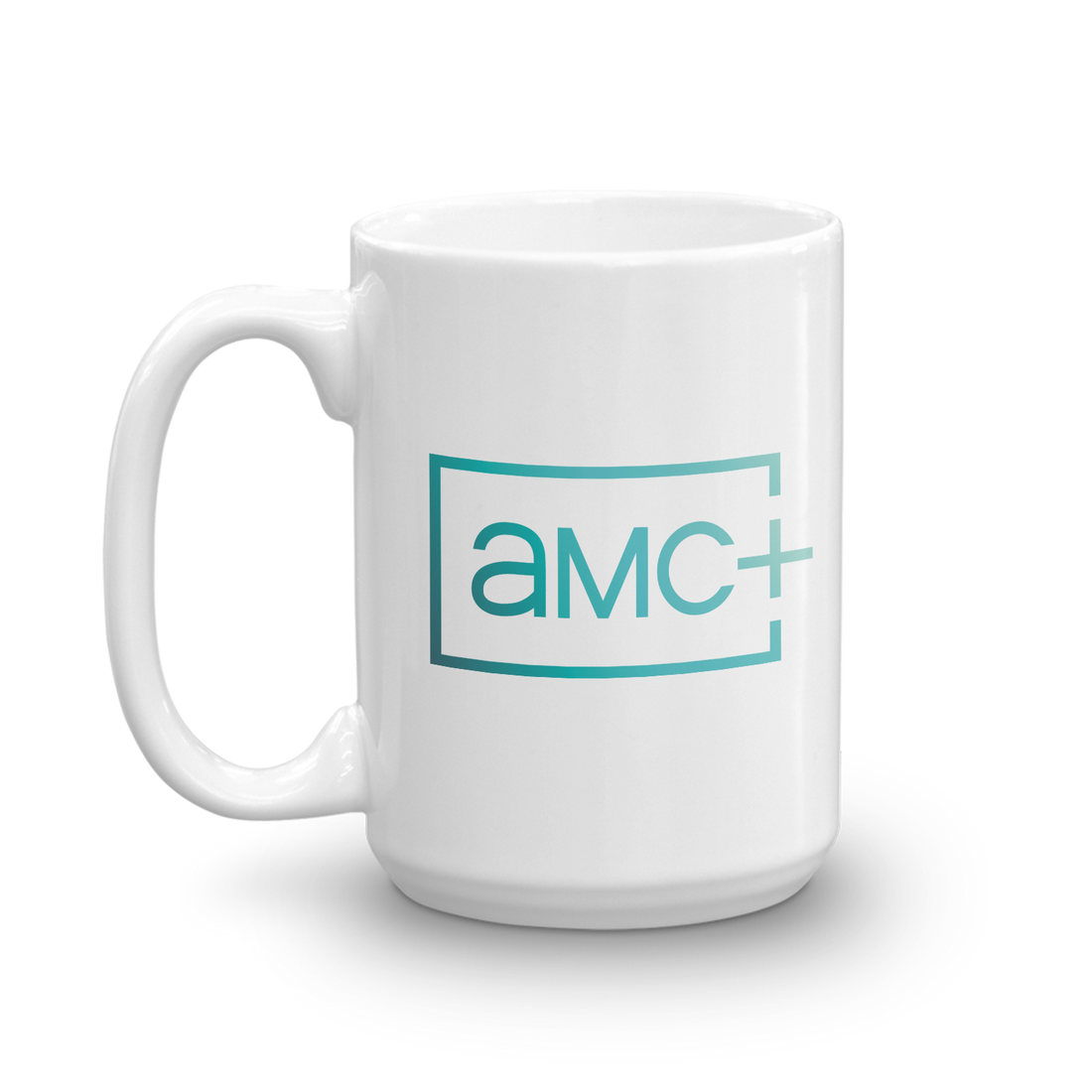 AMC+ Logo White Mug