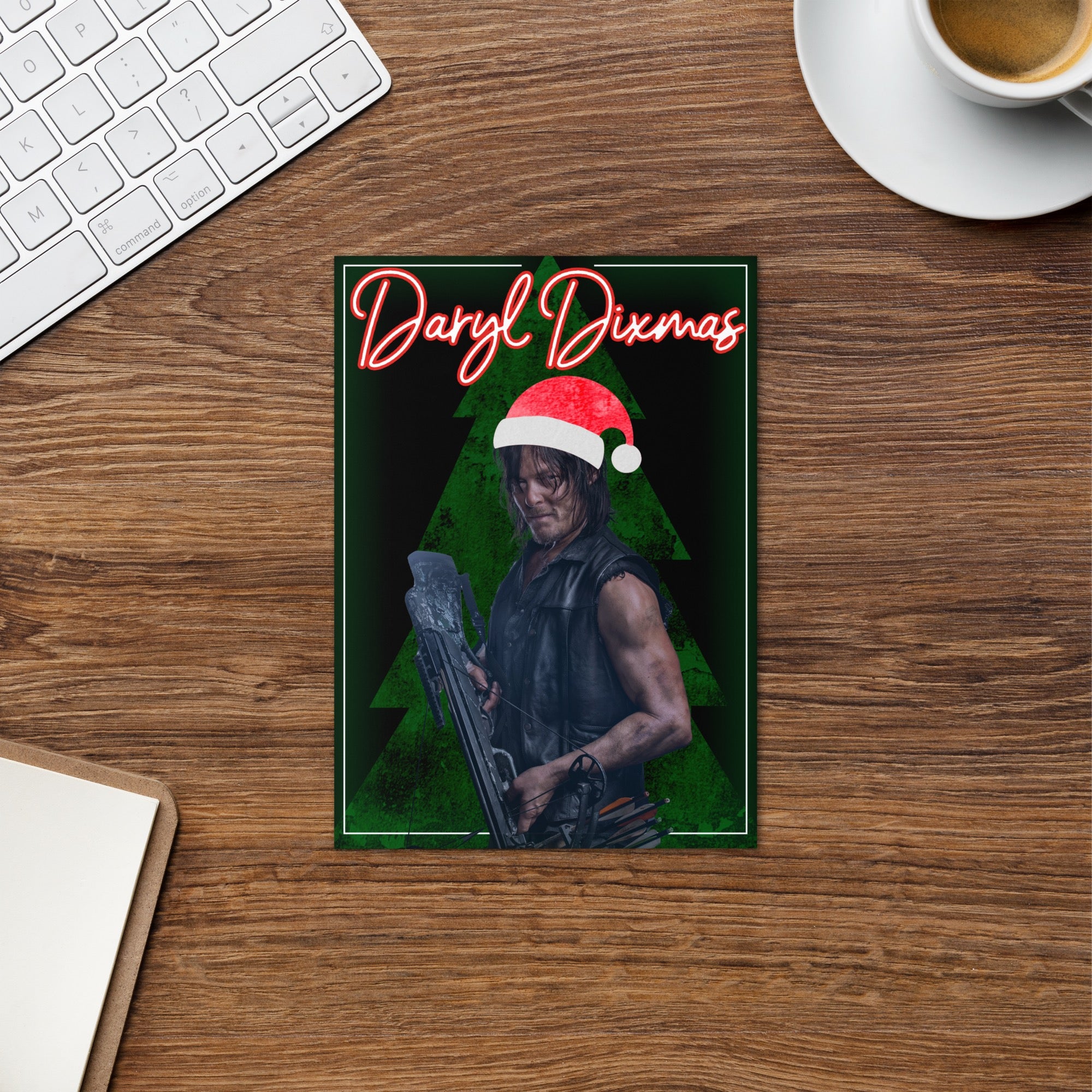 The Walking Dead Daryl Dixmas Greeting Card – AMC Shop